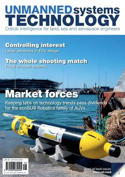 Find us in the latest issue of UNMANNED Systems Technology magazine ...